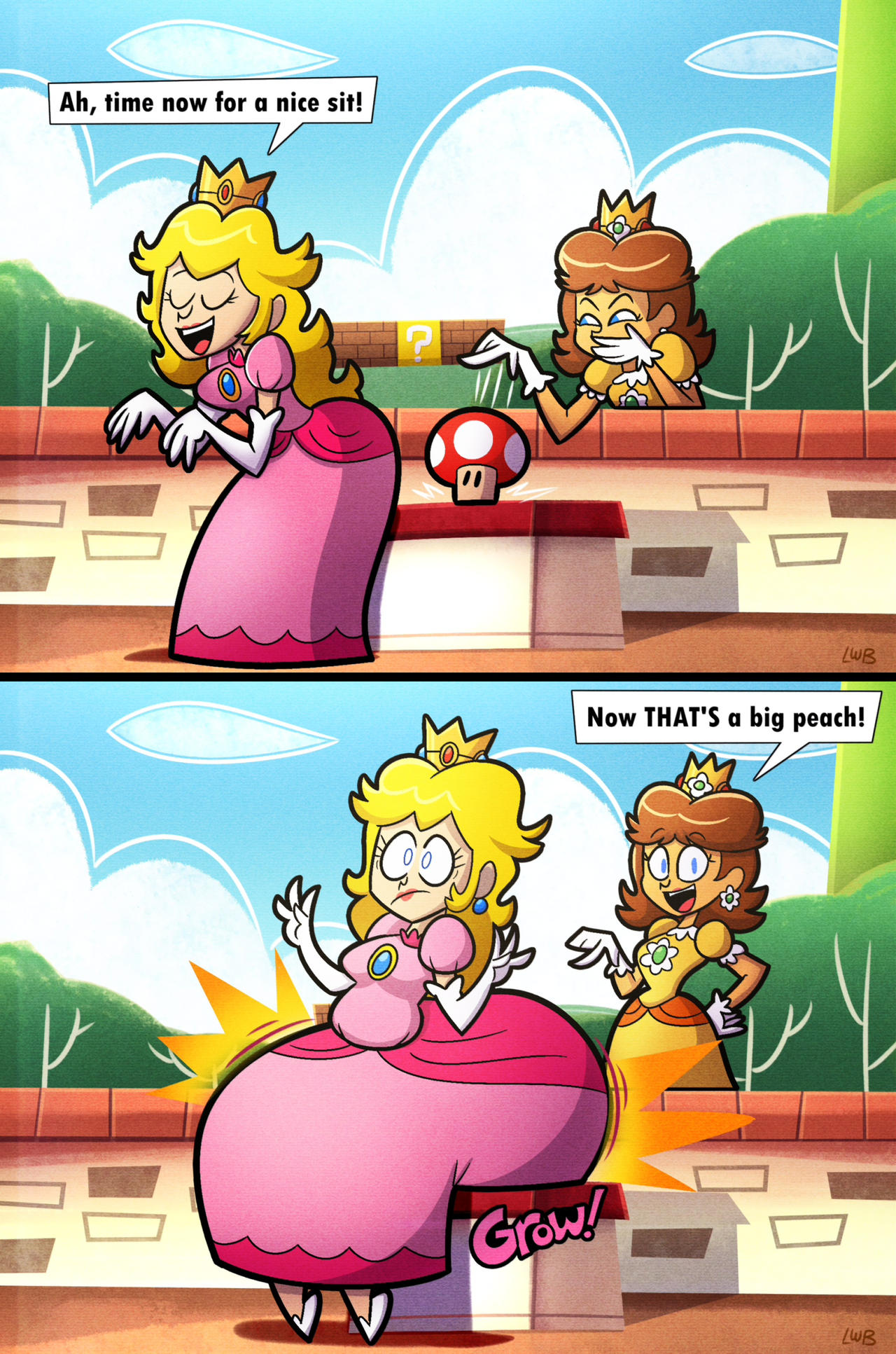 Prinzessin Daisy Inflation TheStarTraveler] Blooming Daisy HentaiVox